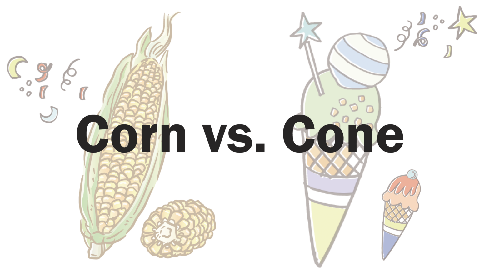コーンは「corn」と「cone」のどっち？：/ɔːr/ と /oʊ/ の違い | えいごのこと