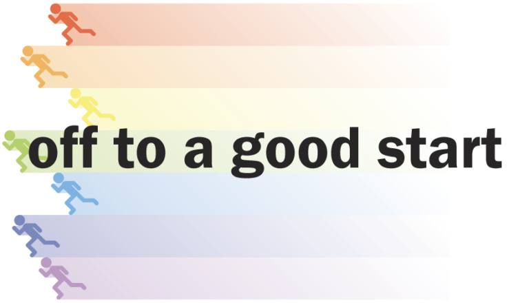 ｢好調な滑り出し｣は英語で？｢off to a good start｣の使い方 | えいごのこと